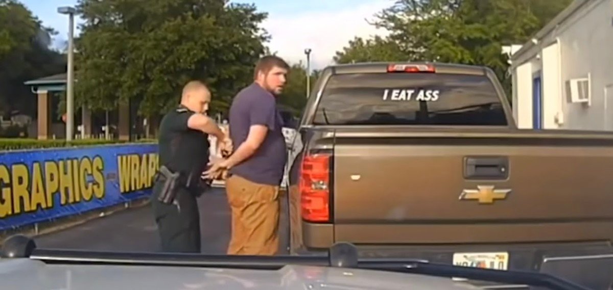 VIDEO Man Was Detained Over ‘Derogatory’ Bumper Sticker On His Pickup ...